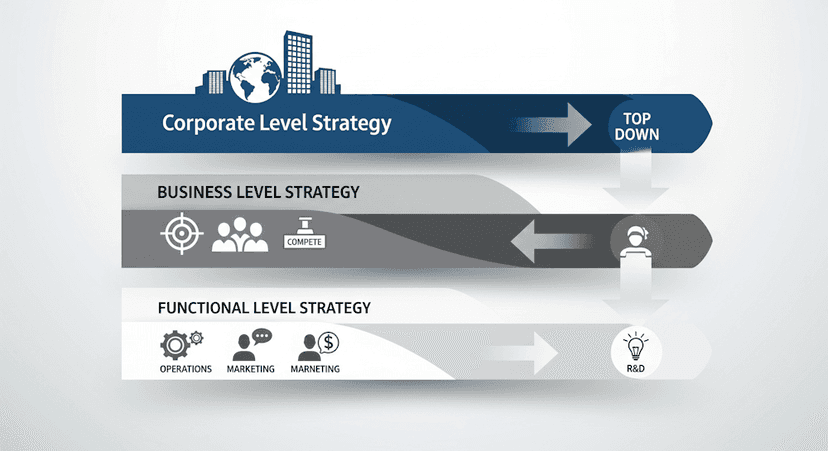 Levels of Strategy: Corporate, Business & Functional - The Learn Notes
