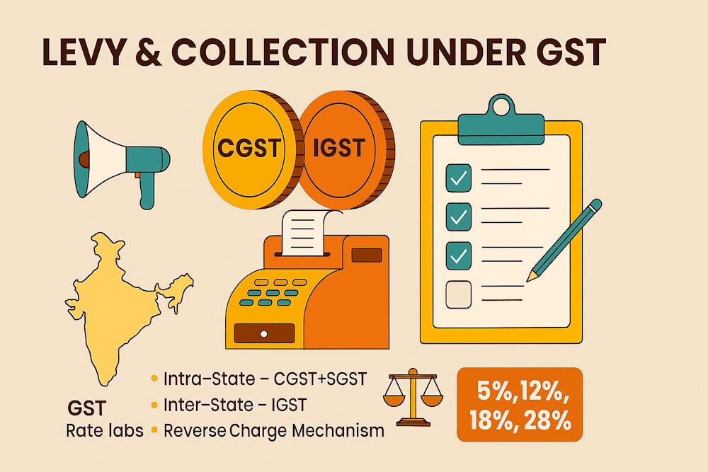Levy and Collection under GST (CGST vs IGST Explained) - The Learn Notes