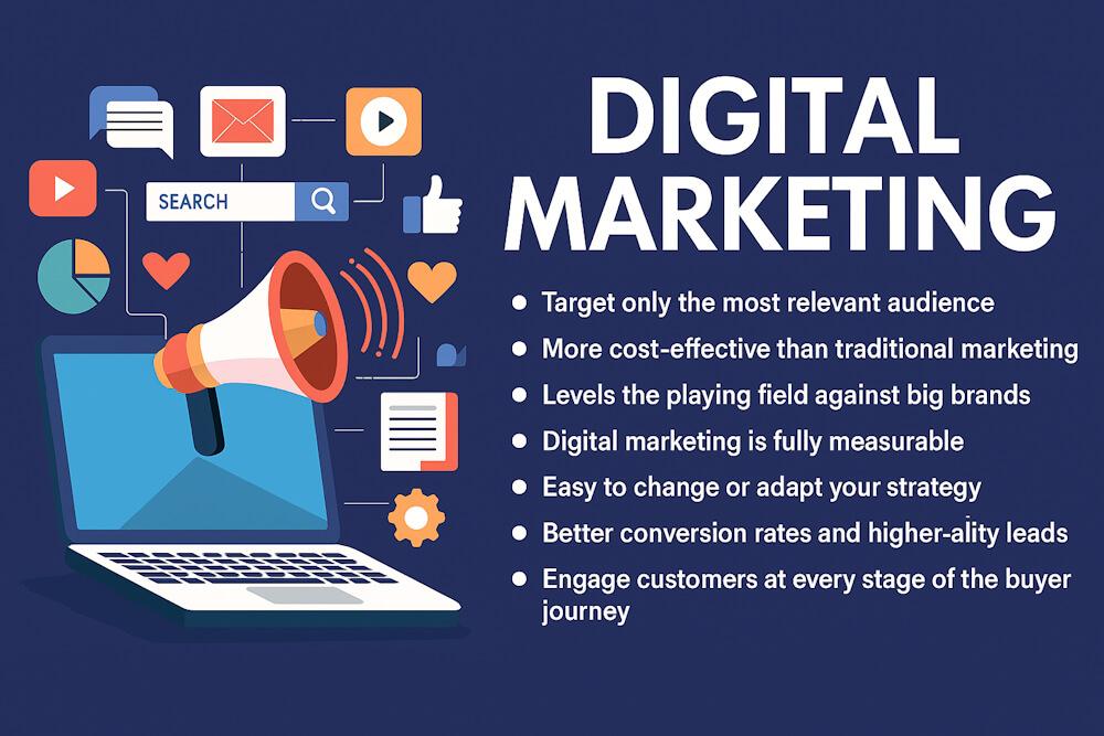 Digital Marketing: Types, Channels & Importance Guide - The Learn Notes