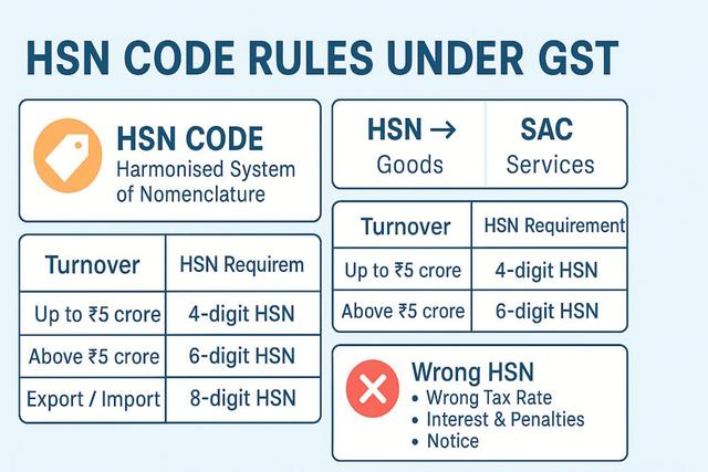 HSN Code Rules Under GST: Meaning, Limits & Errors - The Learn Notes