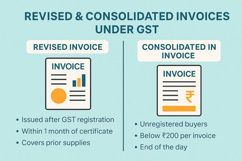Revised & Consolidated Invoices Under GST: Rules Explained - The Learn ...