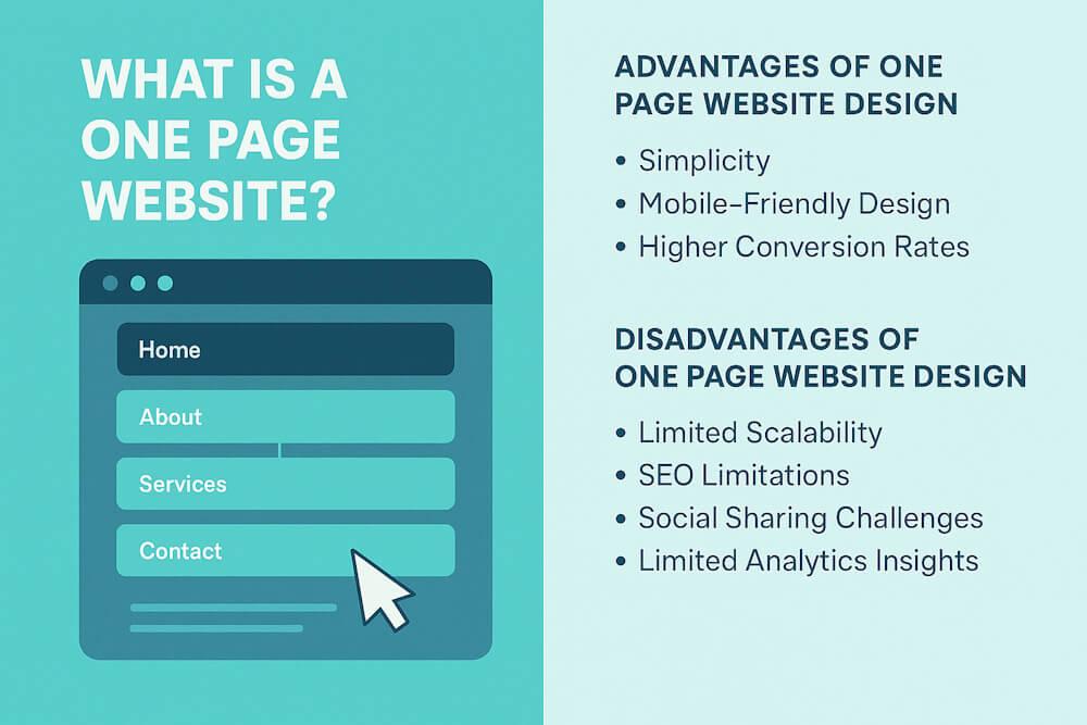 One Page Website: Meaning, Advantages, and Limitations - The Learn Notes