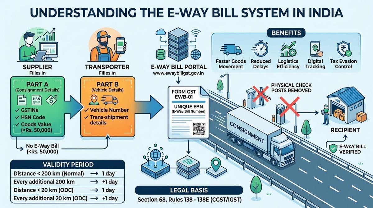 E-Way Bill Rs.50,000 Limit: Consignment Value Explained - The Learn Notes