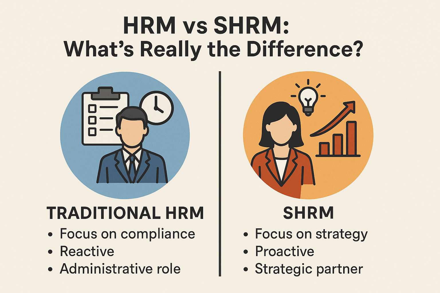 HRM vs SHRM: Understanding the Real Difference and Why It Matters - The ...