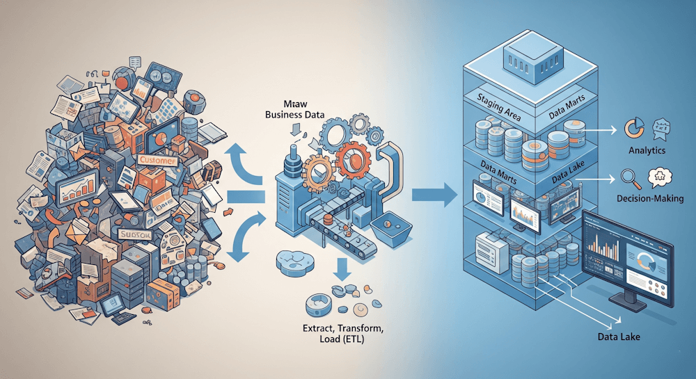 Top 10 Strategic Uses of Data Warehousing for Business - The Learn Notes
