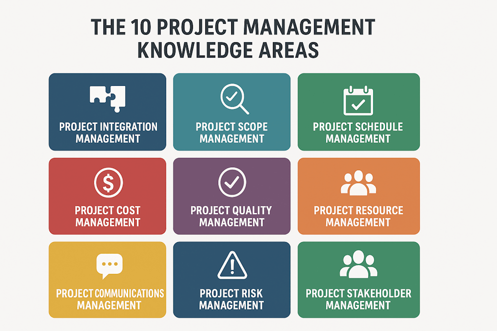 Explained: The 10 Key Project Management Knowledge Areas - The Learn Notes