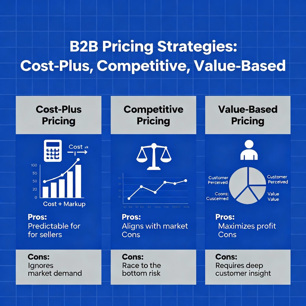 Top 3 B2B Pricing Strategies to Grow Your Business - The Learn Notes