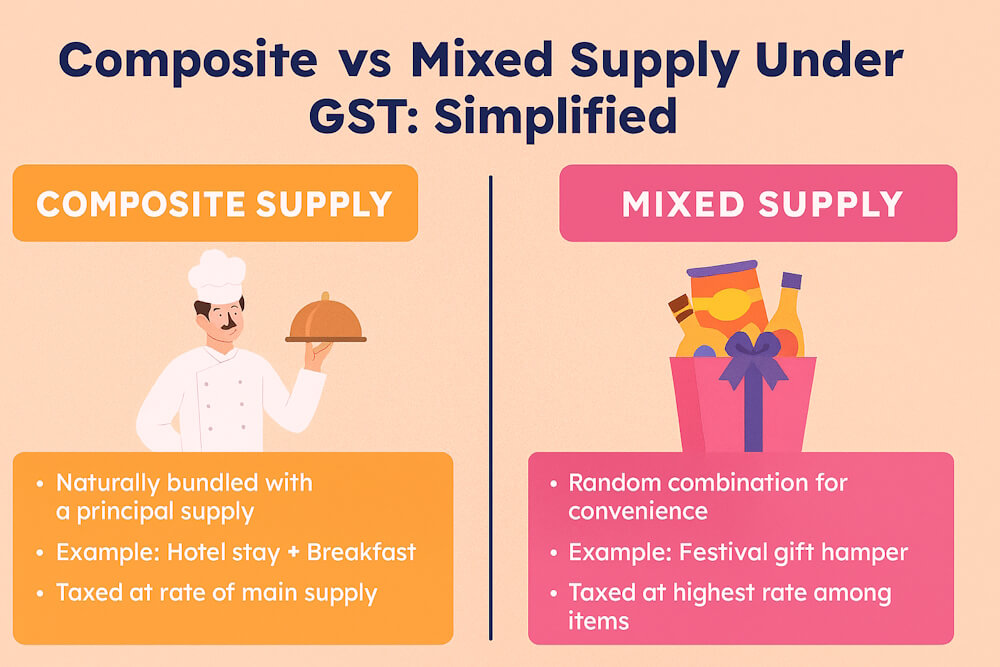 Composite and Mixed Supply under GST (With Simple Examples) - The Learn ...