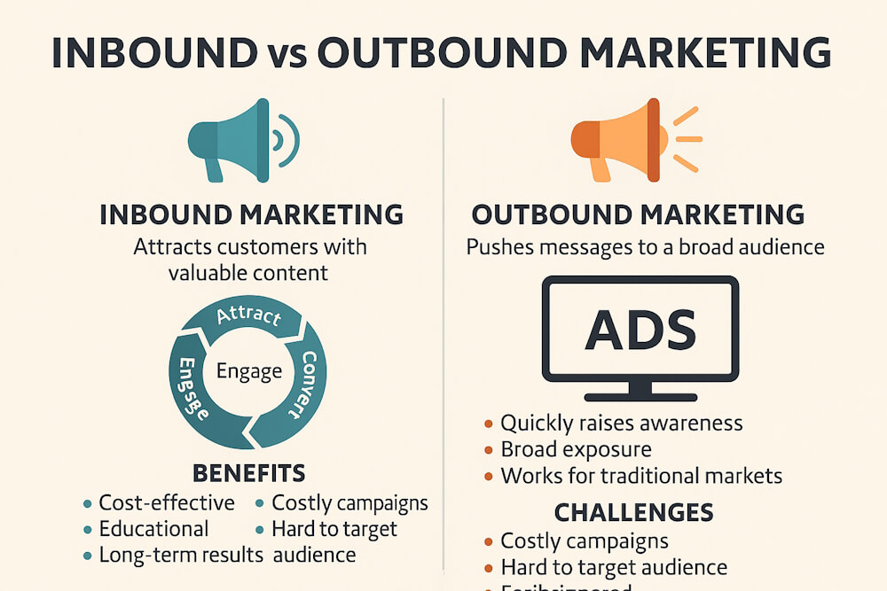 Inbound vs Outbound Marketing: Differences & Strategy Guide - The Learn ...