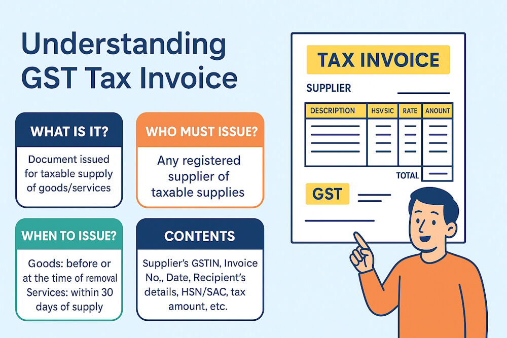 Understanding GST Tax Invoices: A Simple Beginner Guide - The Learn Notes