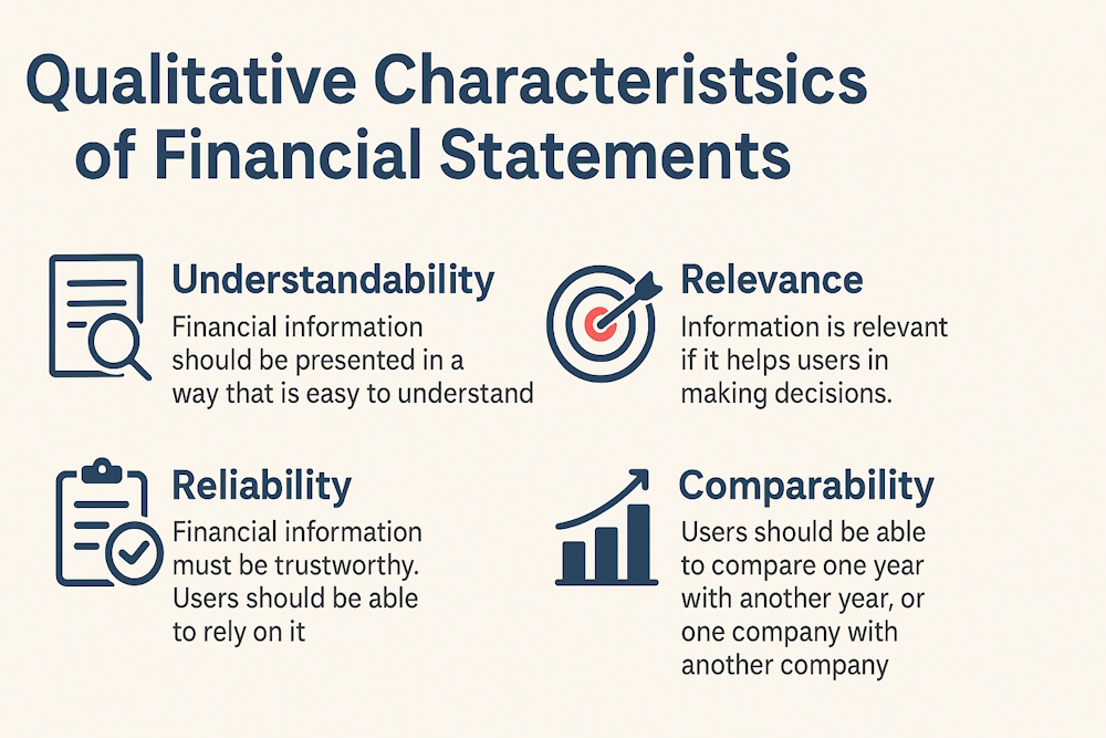 Qualitative Characteristics of Financial Statements - The Learn Notes