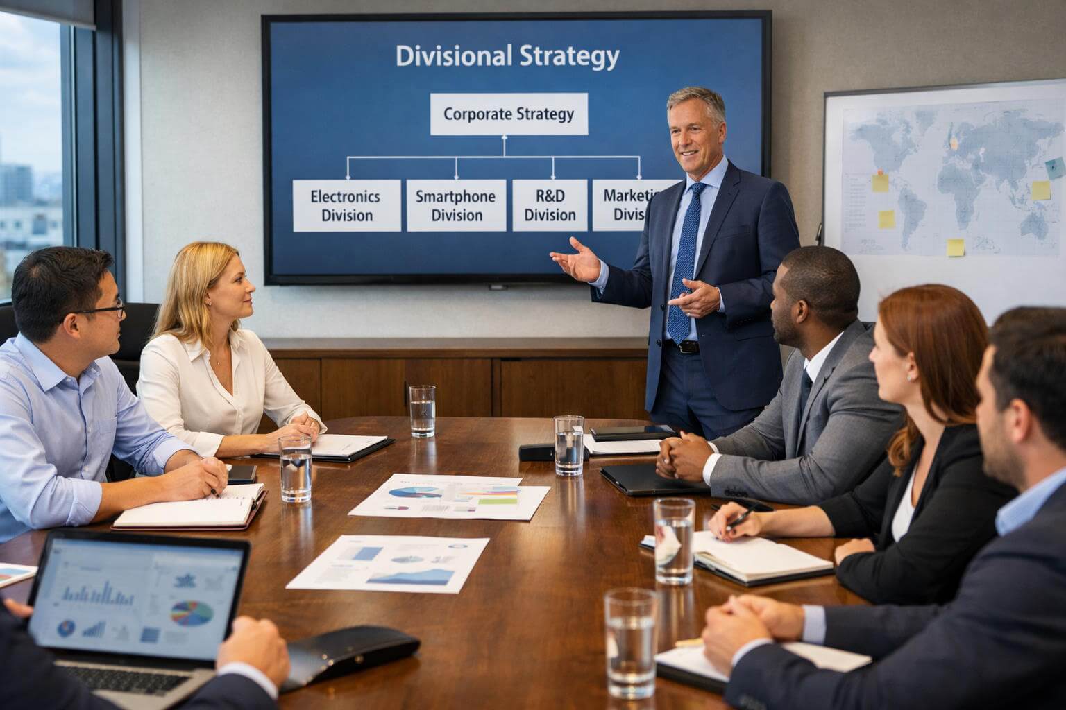 Local and Divisional Strategy in Organizational Structure - The Learn Notes